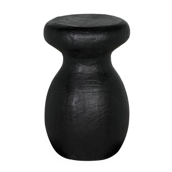 Noir Samson Concrete Pedestal End Table | Perigold